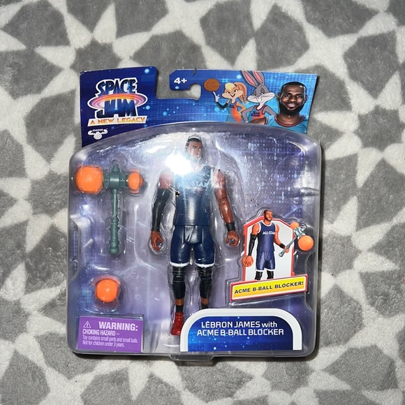 Toys | Space Jam A New Legacy Lebrun James With B Ball Blacker Brand ...
